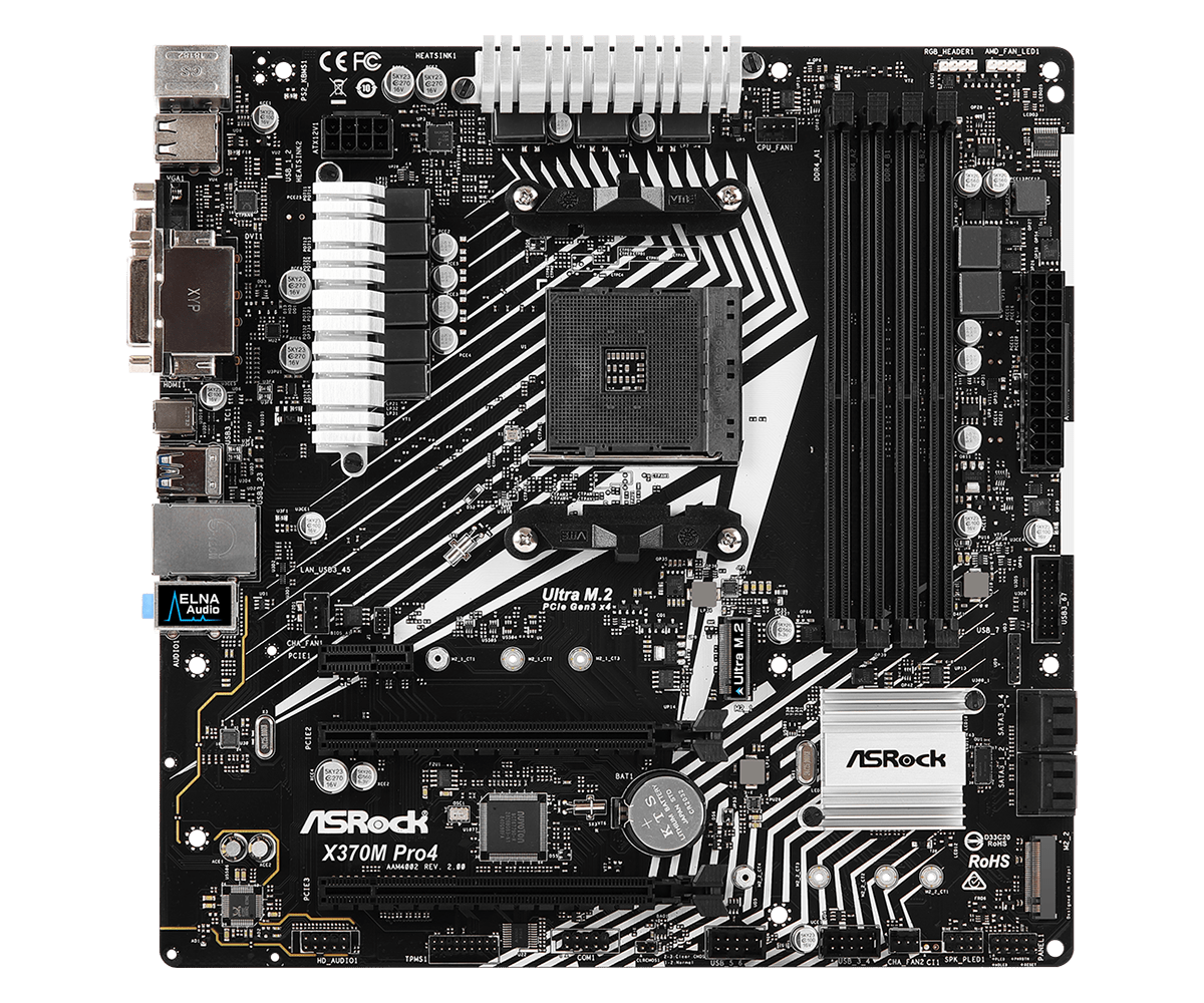 ASRock > X370M Pro4 R2.0